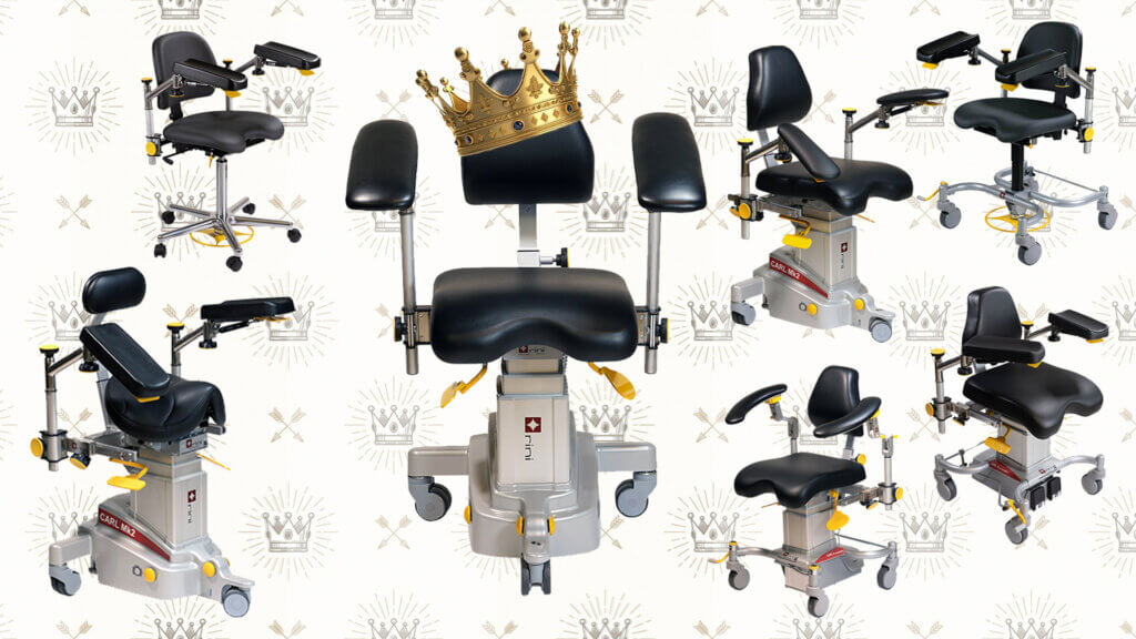 Rini’s operating tables in the “RiEye”-series - Rini Ergoteknik AB
